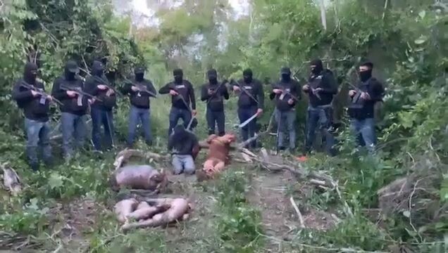 Execution of two men with pickaxes • GoreCenter