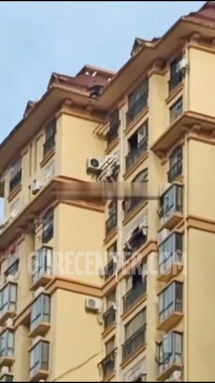 Man jumps off roof of tall building • GoreCenter