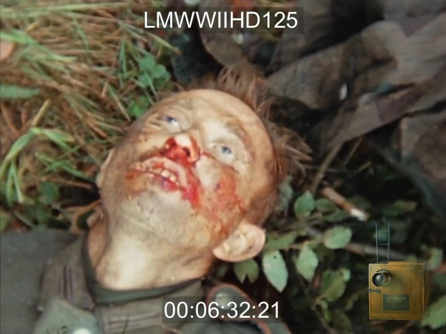 Real colorized footage of dead German soldiers during WWII • GoreCenter