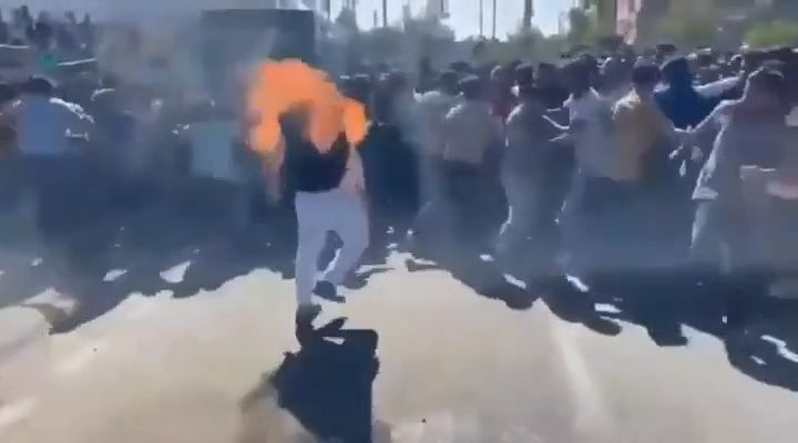 Two Indians set themselves on fire during protest • GoreCenter