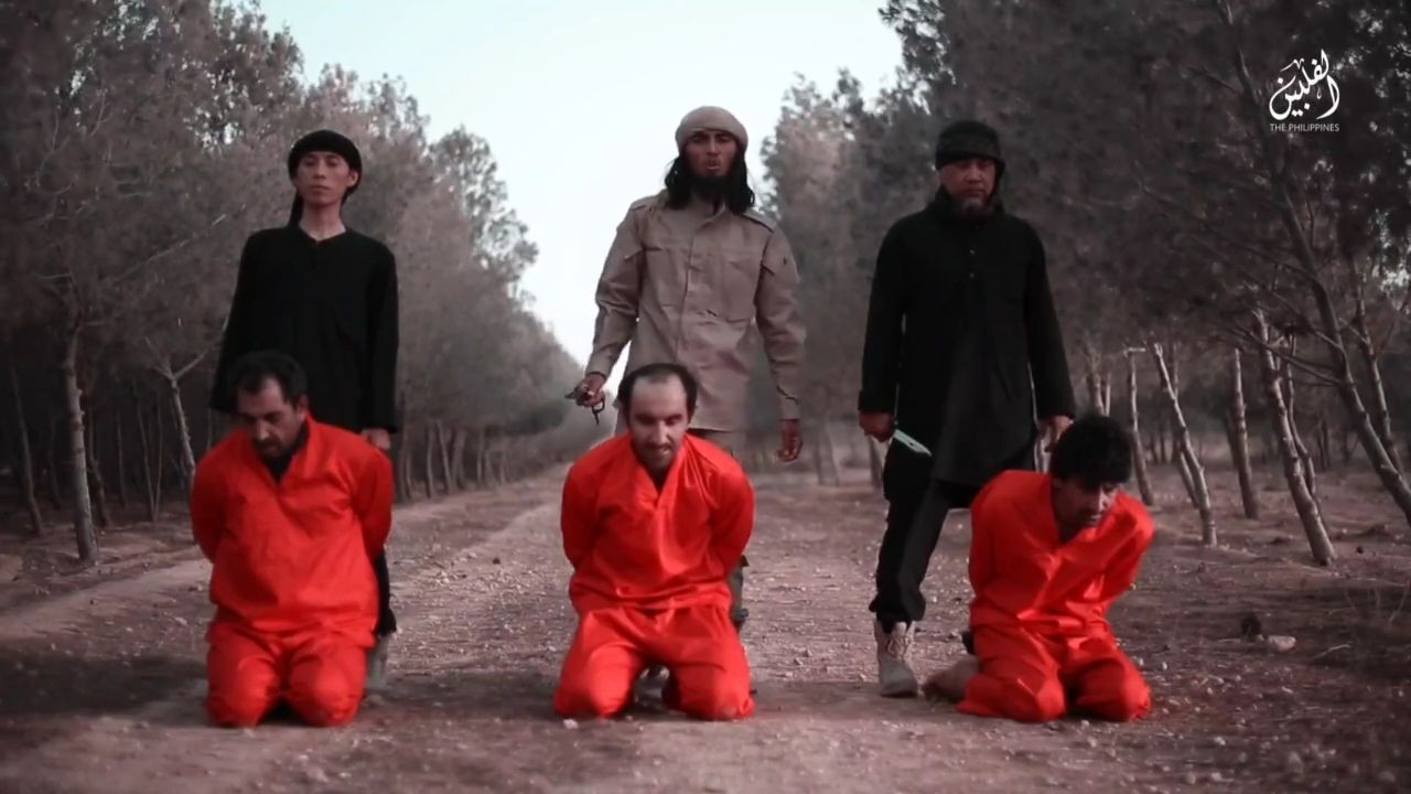 Filipino ISIS members behead three captured soldiers • GoreCenter