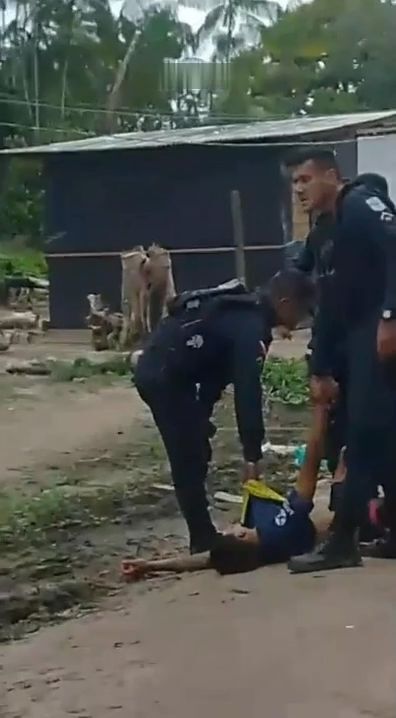 Police officers cold-bloodedly execute suspect during arrest • GoreCenter