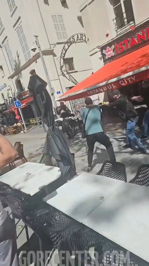 Knife-wielding immigrant gunned down by police officers in Marseille ...