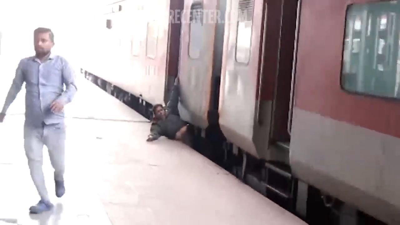 Indian man slipped into gap between train and platform • GoreCenter