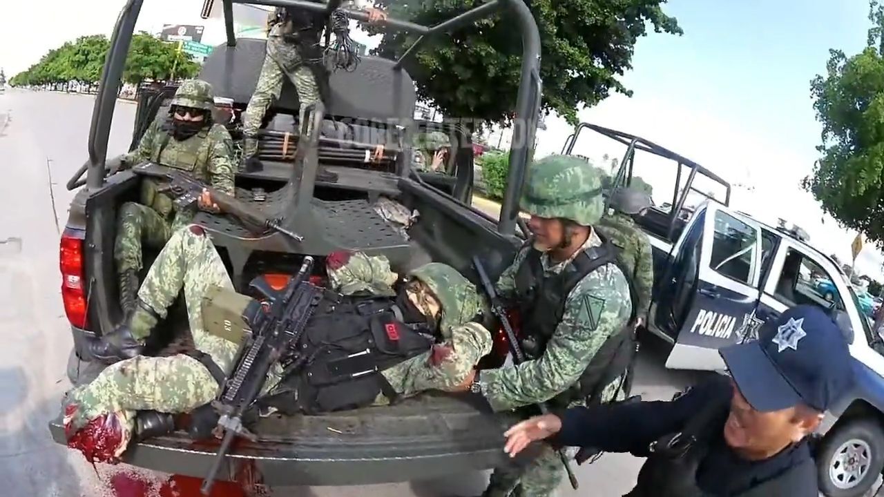 Mexican soldier loses leg due to .50 caliber bullet • GoreCenter