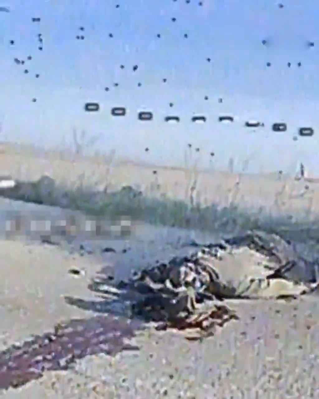 Russian soldier eliminated by FPV drone • GoreCenter
