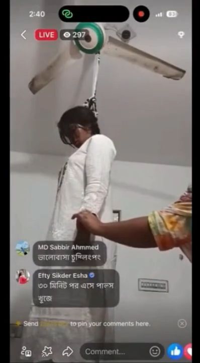 Young Bangladeshi woman commits suicide on live Facebook stream ...