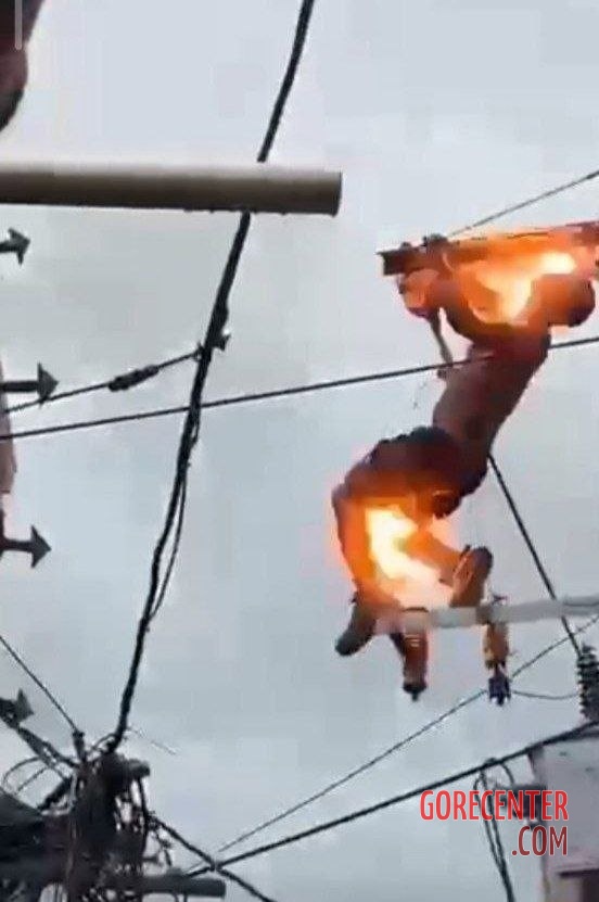 Mentally ill man climbed electrical pole and touched live wires ...